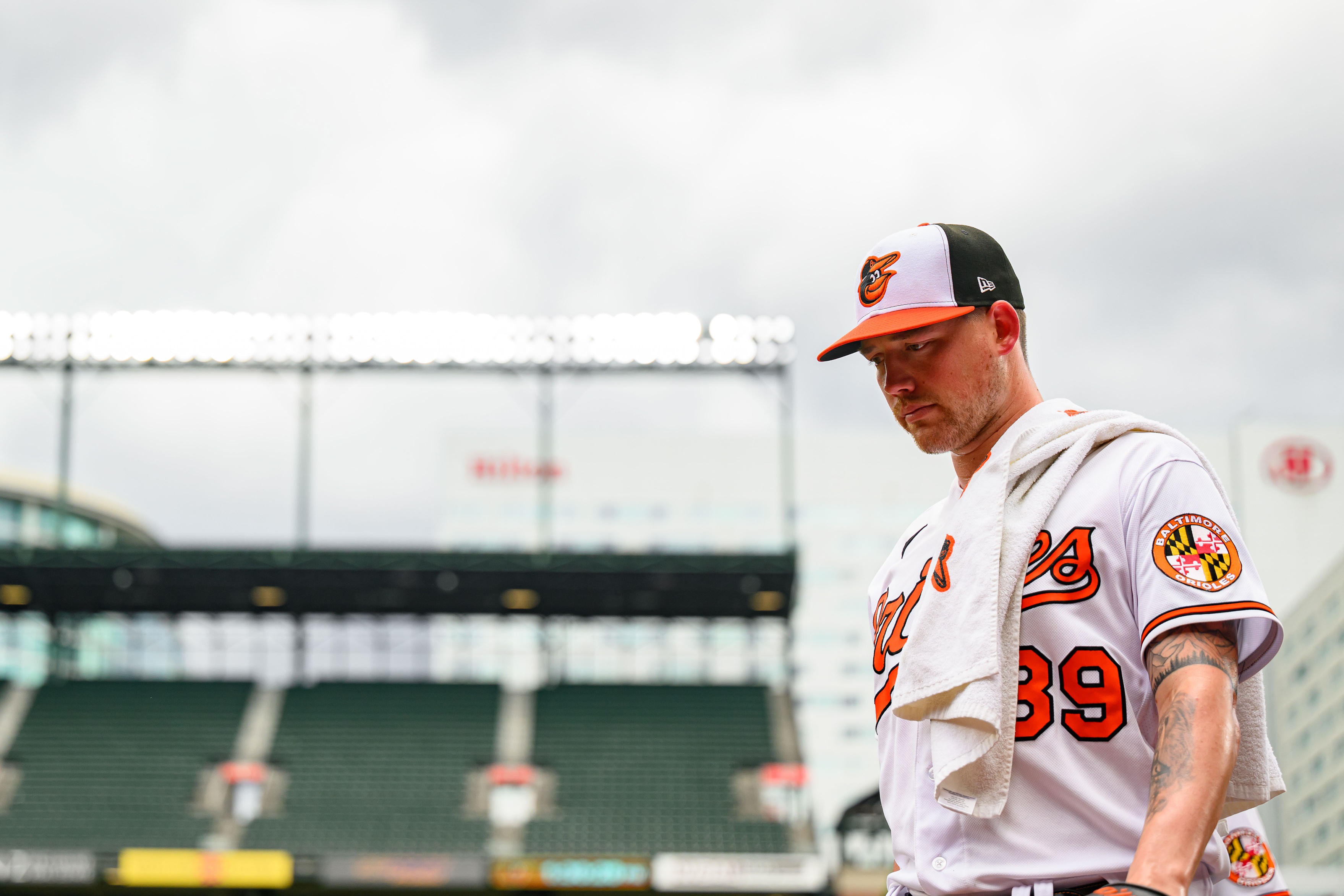 Bradish UCL sprain clouds O's rotation