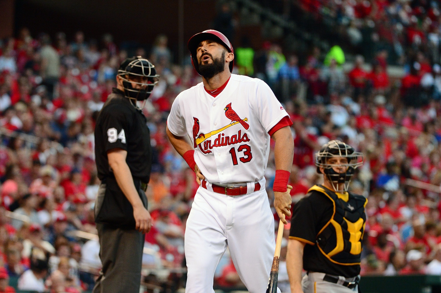 PT TODAY: Cards shuffle lineup with Carpenter injury