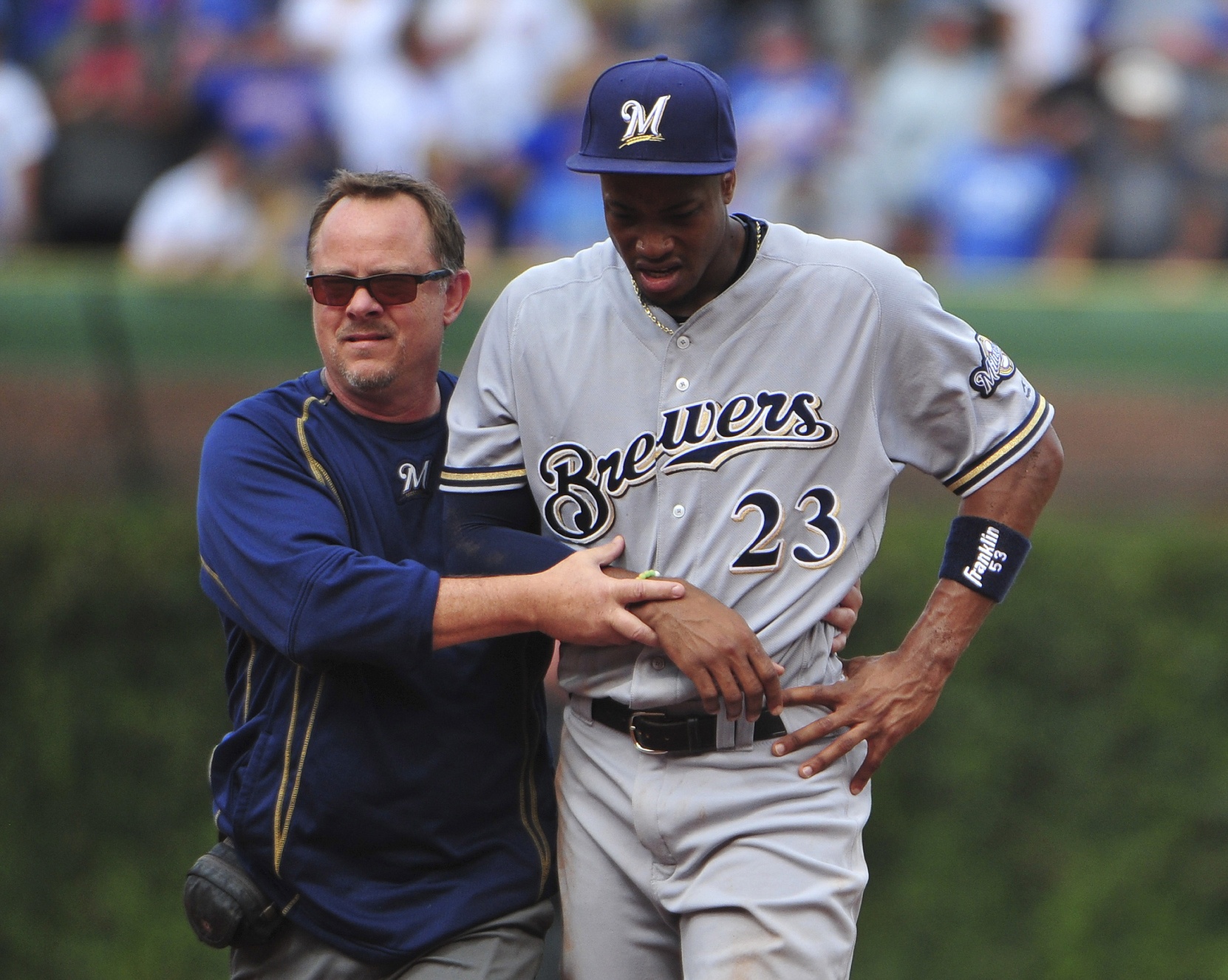PT TODAY: Broxton breaks wrist, leaving gap in MIL OF