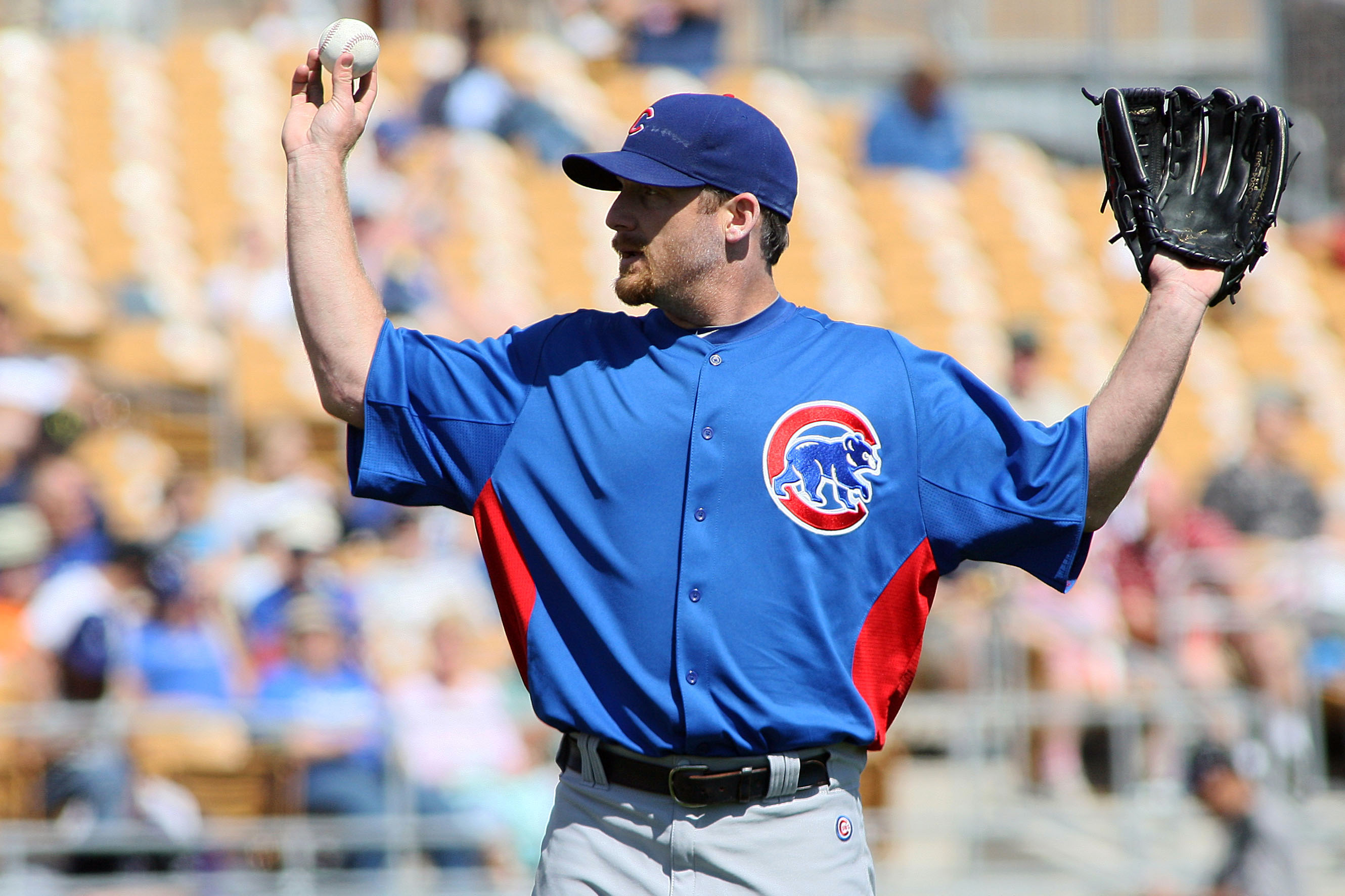 PLAYING TIME: Dempster takes a time-out